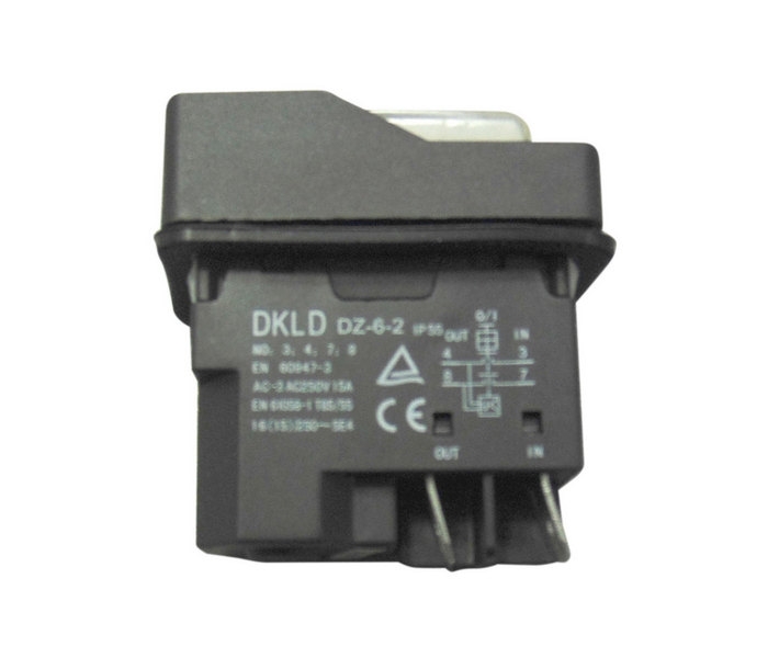 Выключатель магнитный DKLD DZ-6-2 250V 15A - ремонт и сервисное ...